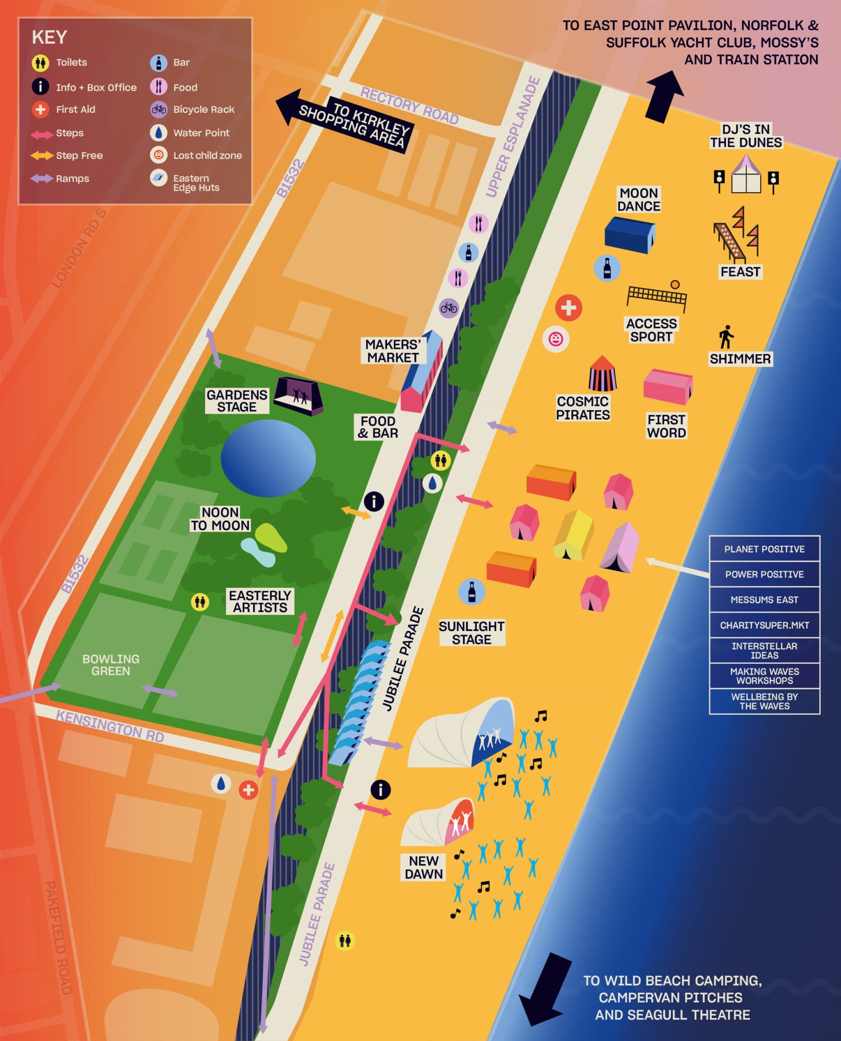 Festival Map - First Light Festival